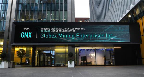 The TSX honors Globex Mining's 30-year listing milestone