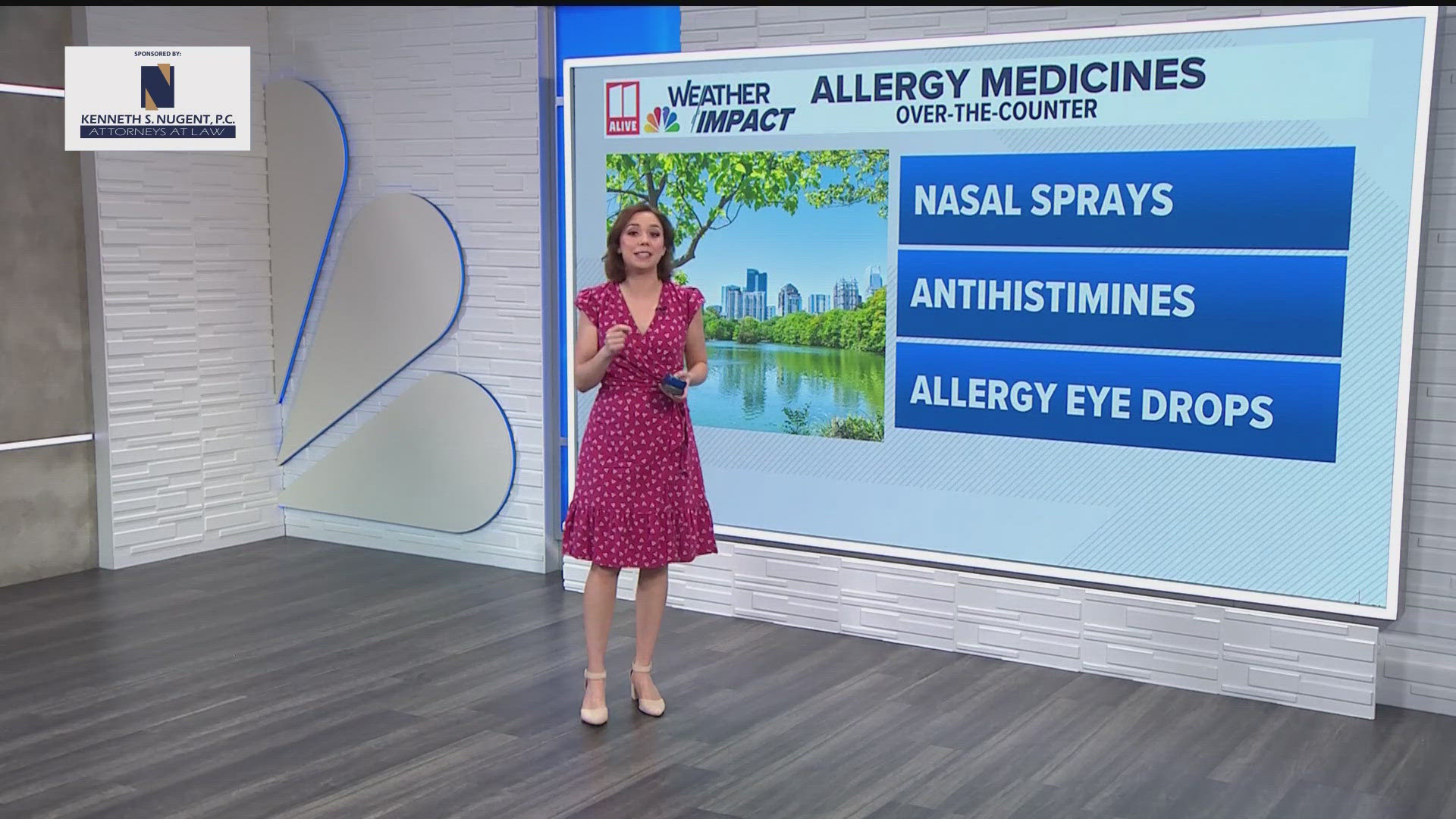 Atlanta pollen count for Wednesday, March 26