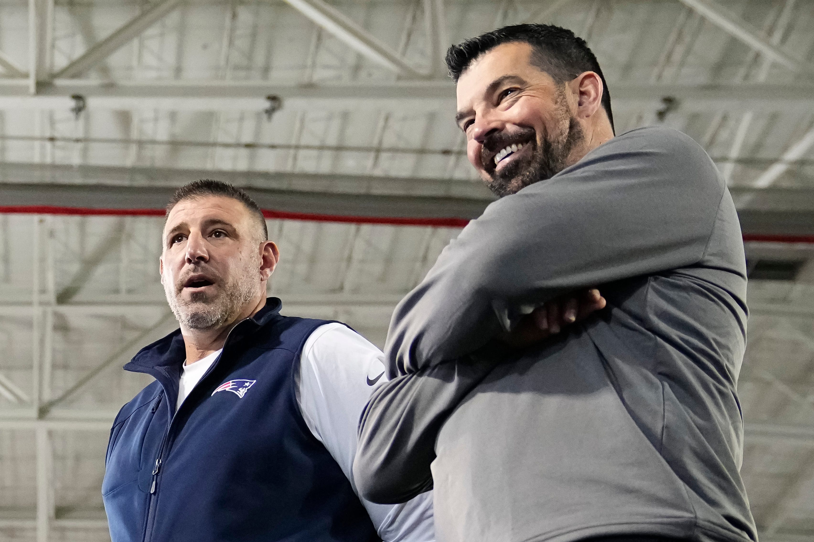 Patriots coach Mike Vrabel on what bothers him outside of football