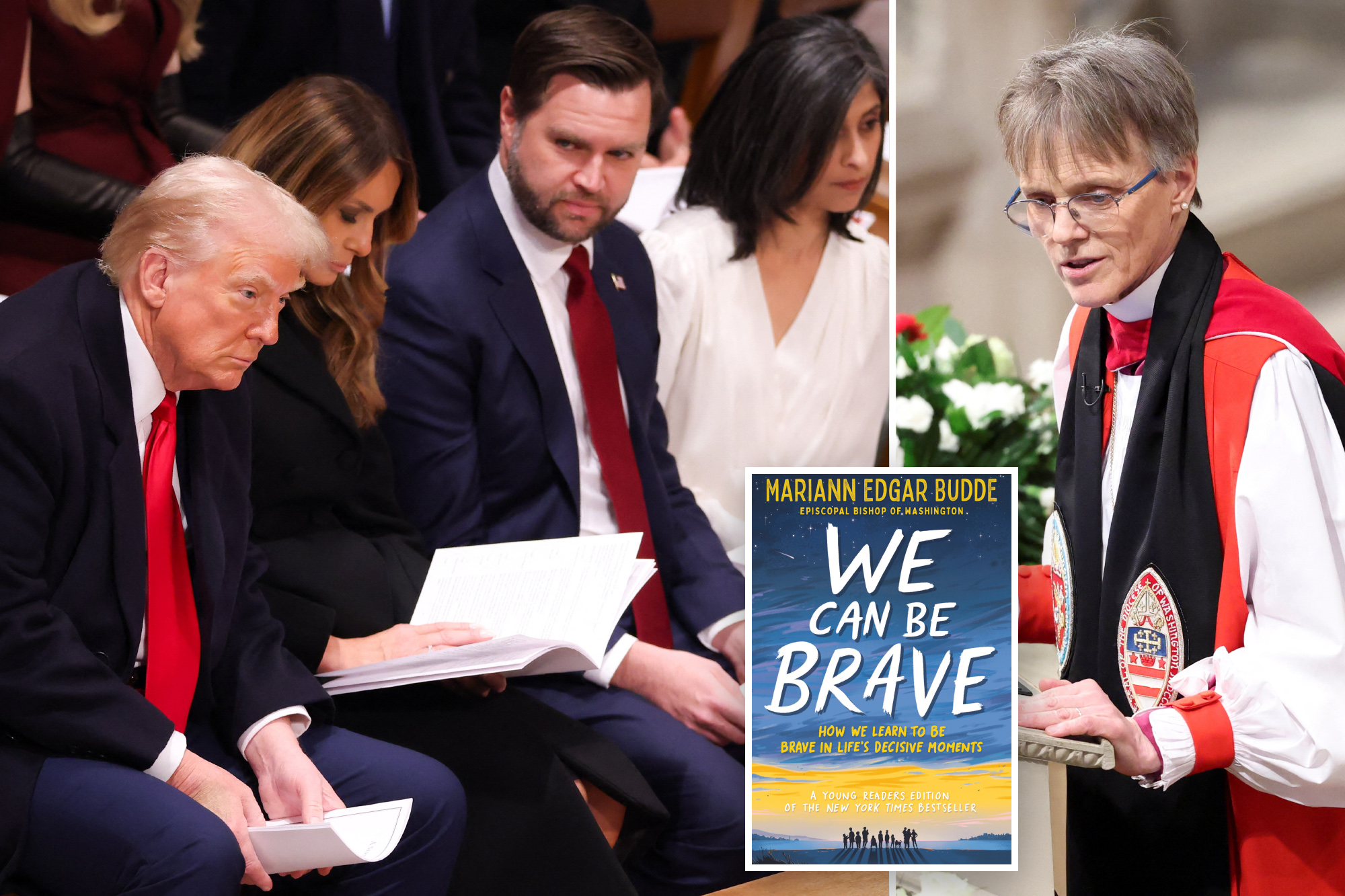 Bishop slammed by Trump after inauguration prayer service scores 2-book ...