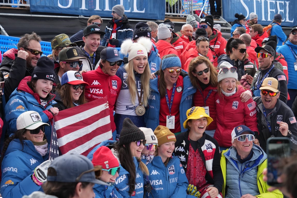 Unforgettable photos of Olympic skier and SI swim model Lindsey Vonn
