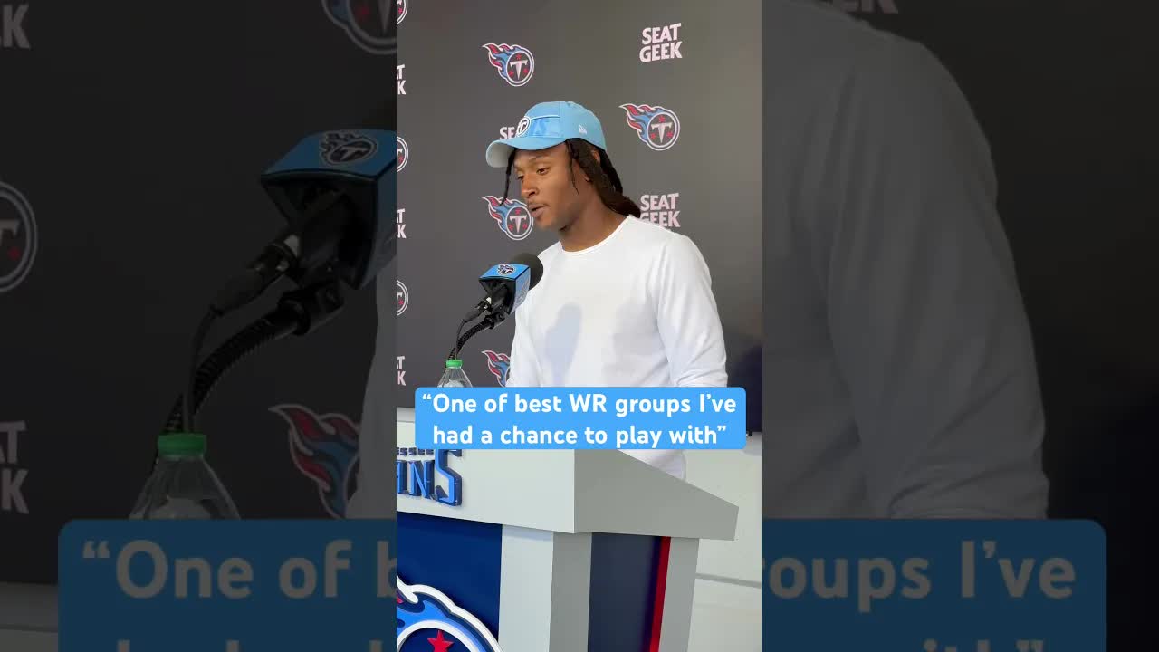 DHop has a lot of confidence in the Titans WR room