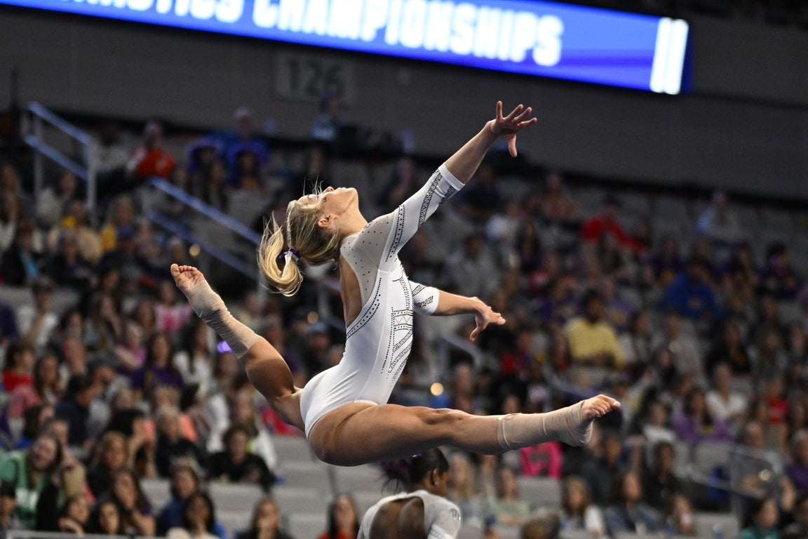 Olivia Dunne, LSU gymnast and Sports Illustrated Swim model, in photos