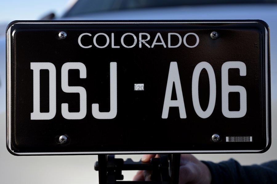 New ‘blackout’ style license plates may be coming to Kansas