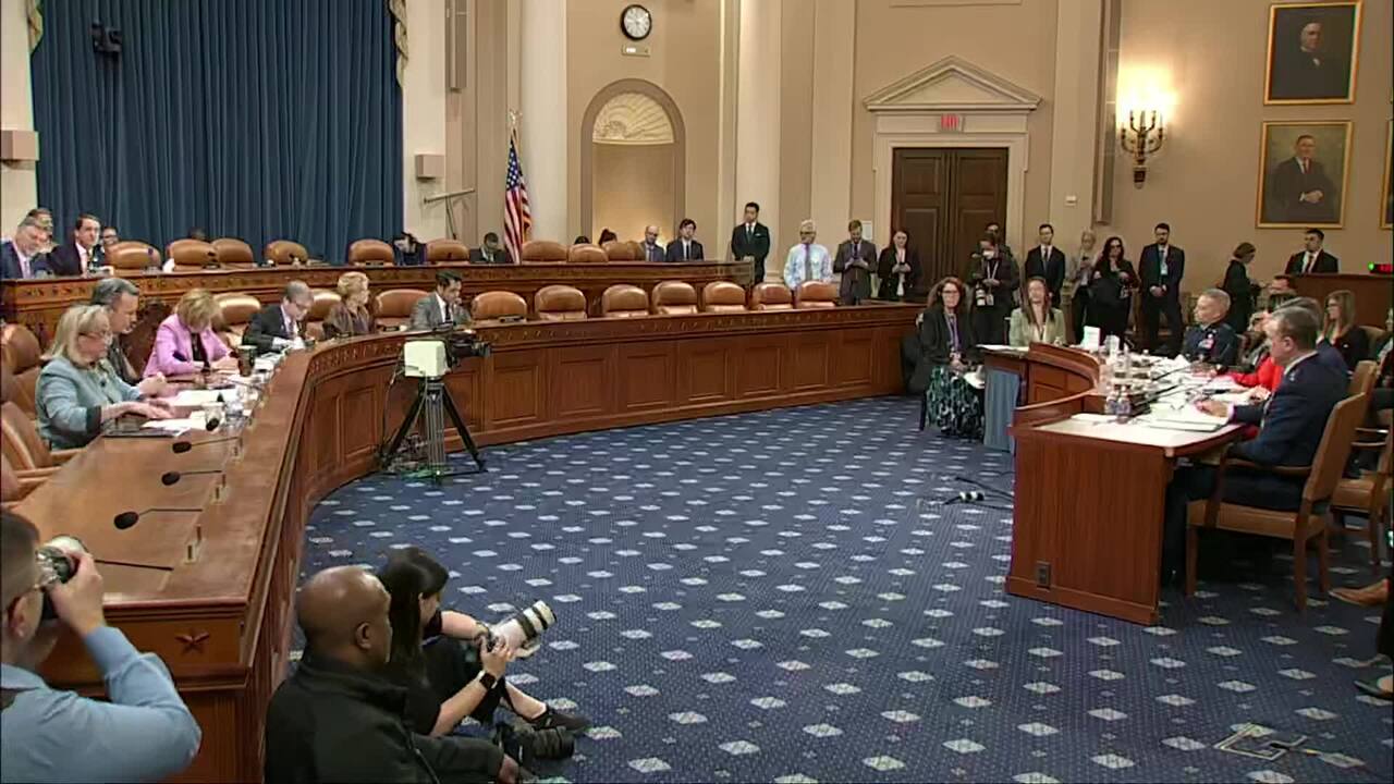 House rep's controversial question during intel hearing