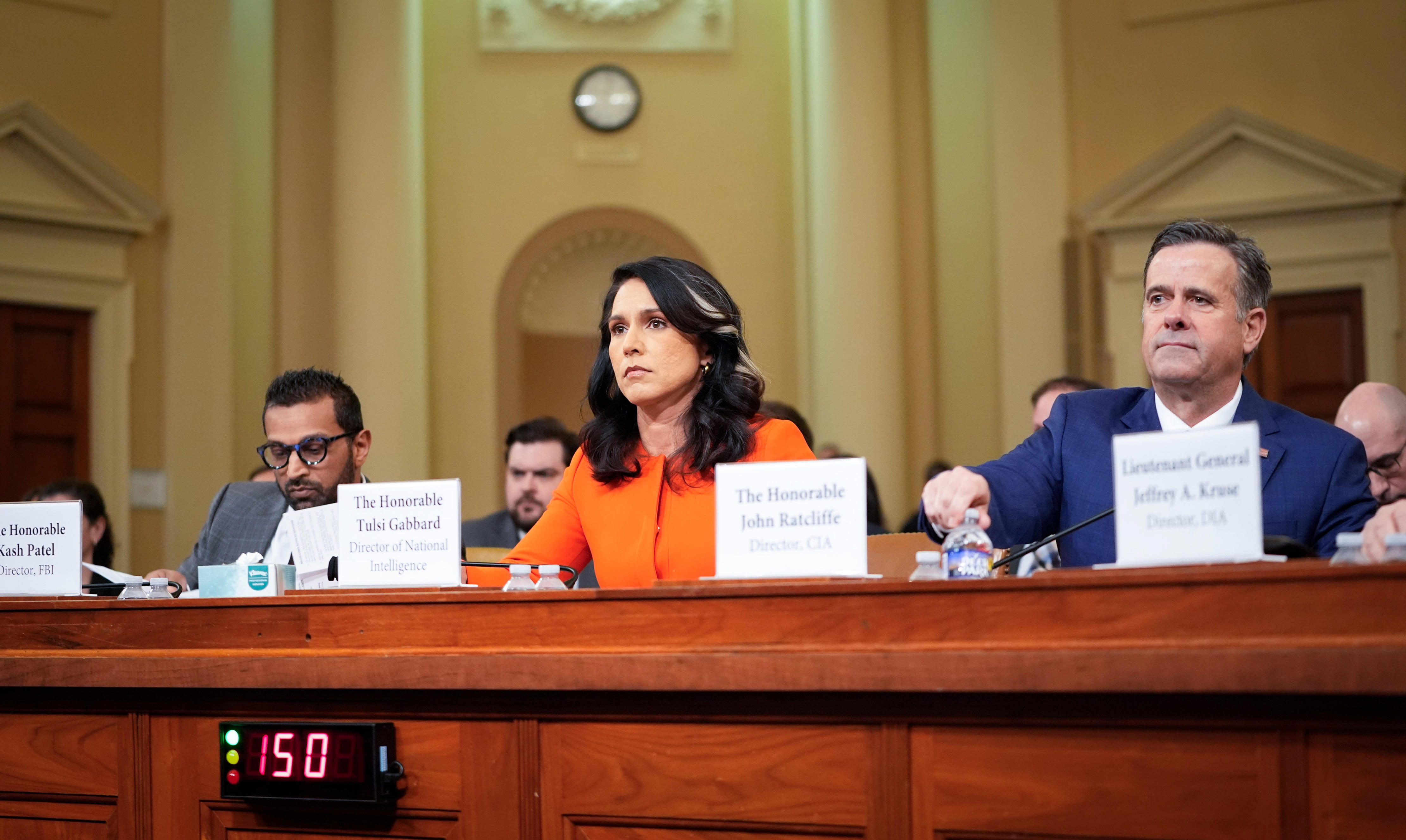 Trump national security team in hot seat for Signal leak at House Intel ...