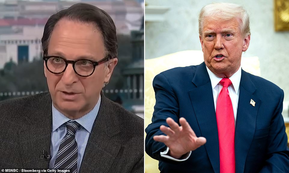 Trump takes aim at MSNBC star in latest bombshell executive order