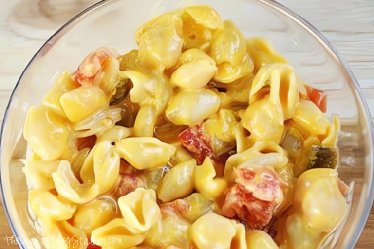 Easy Spicy Velveeta Shells and Cheese