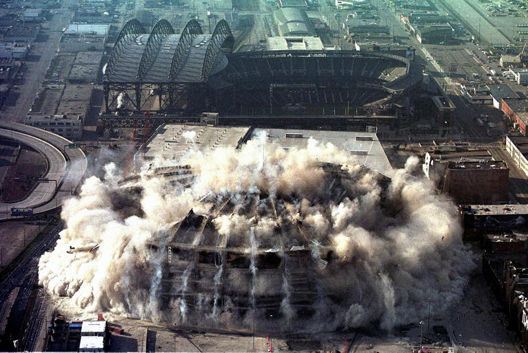 On this day in Seahawks history: the Kingdome was imploded 25 years ago
