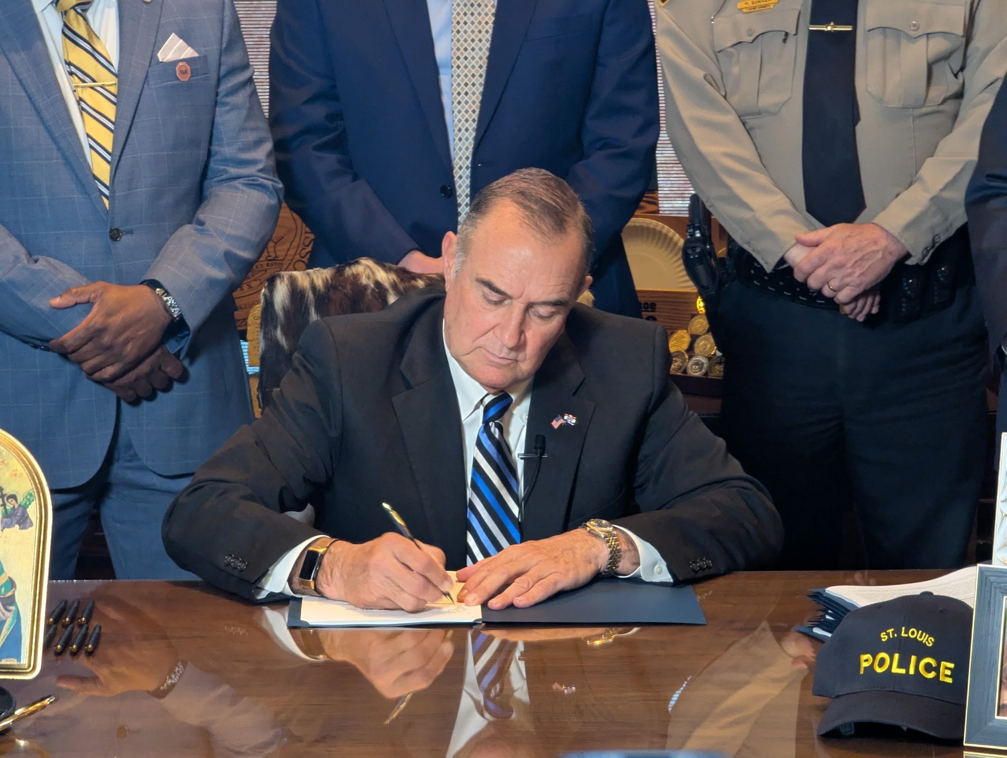Governor Kehoe signs police takeover bill