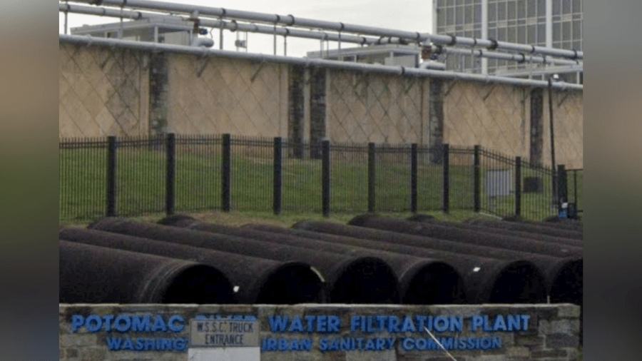 Worker stuck in basin at WSSC Potomac Water Filtration Plant
