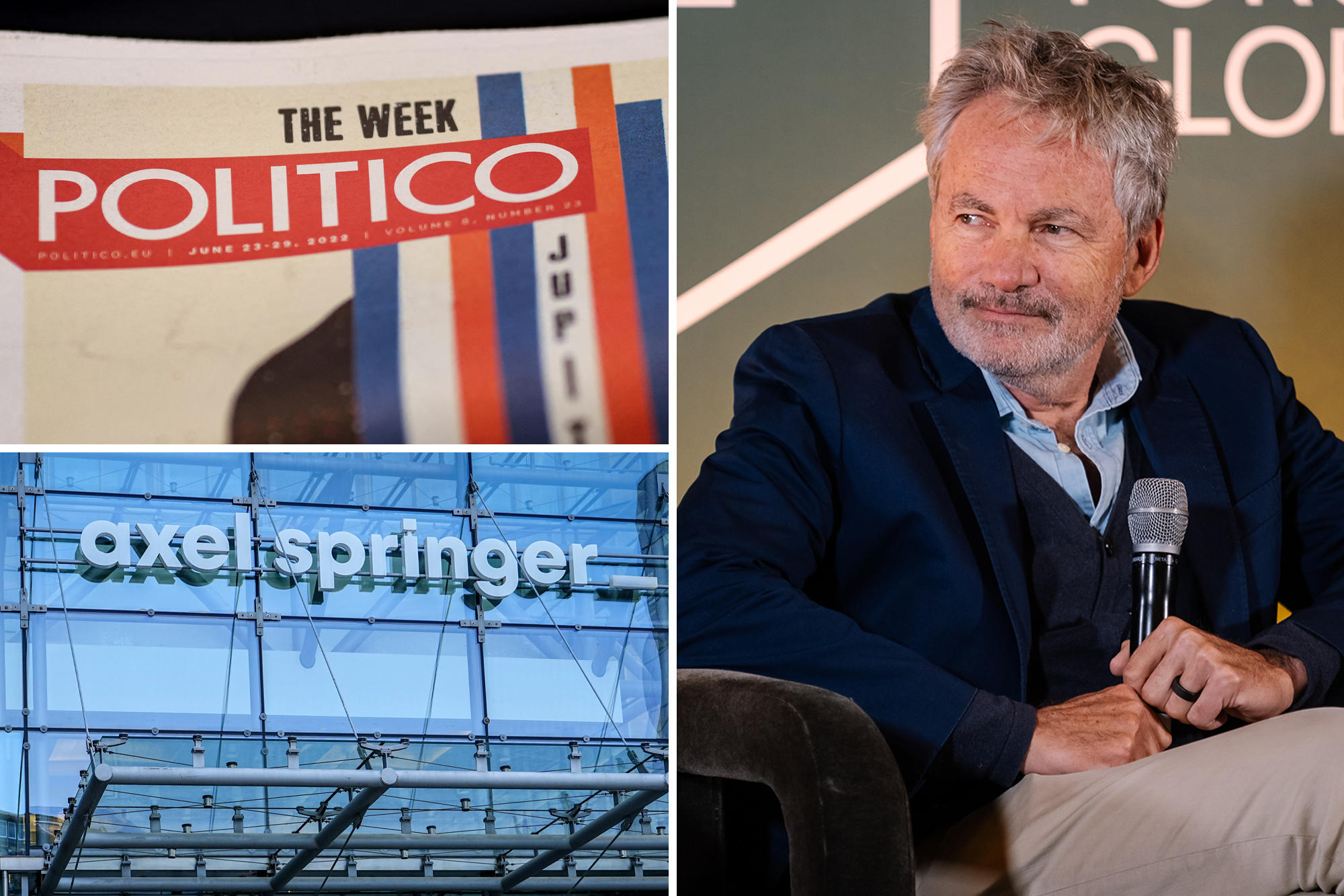 Board member of Politico publisher Axel Springer resigns after blasting ...