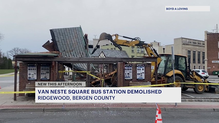Historic Ridgewood bus stop demolished after decade of closure
