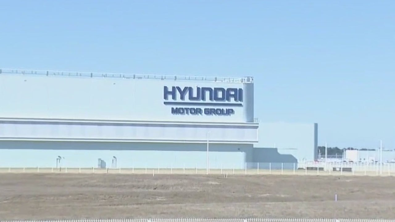 Hyundai's massive new plant celebrating opening today in south Georgia
