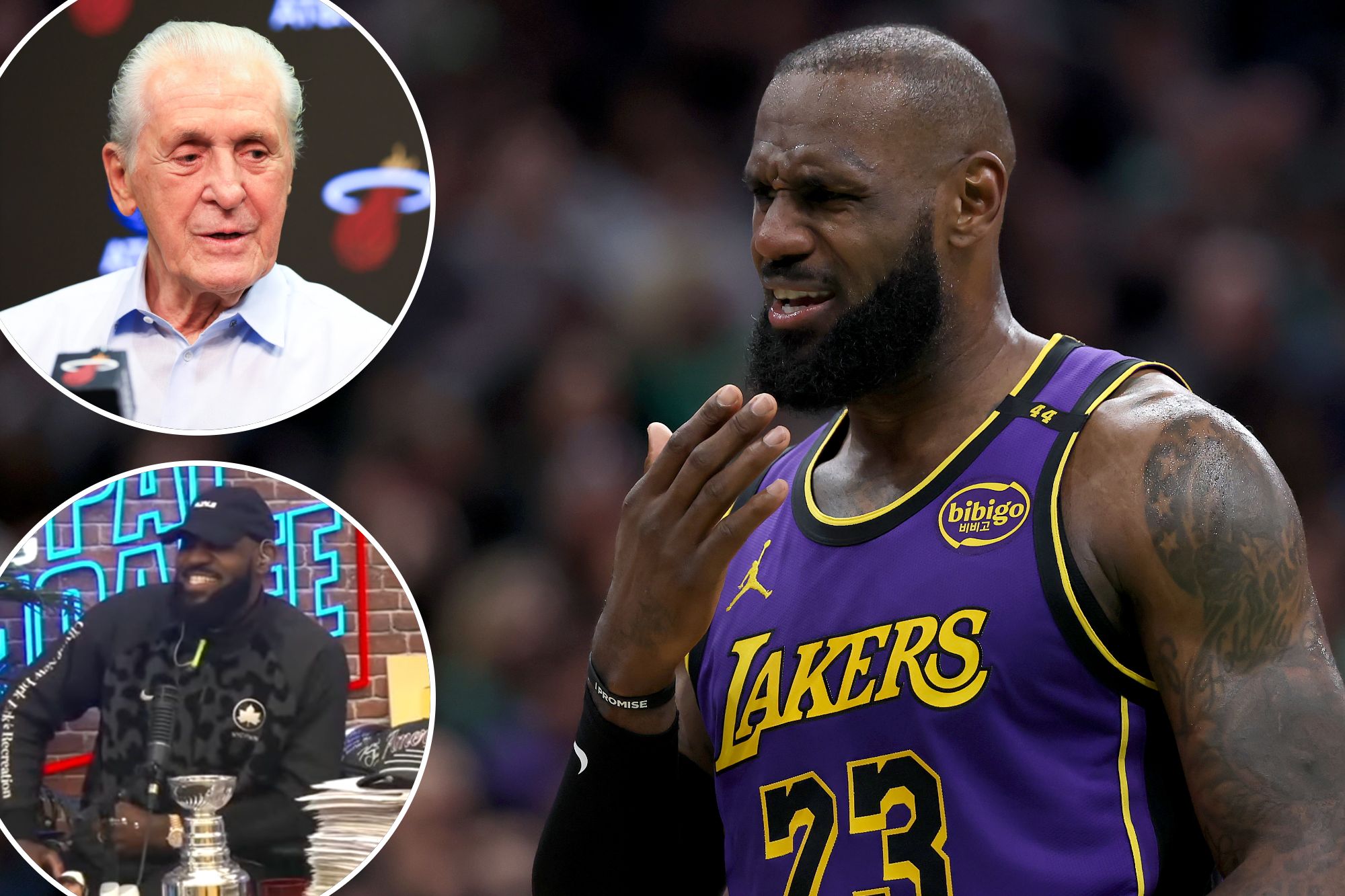 LeBron James reveals truth behind Pat Riley cookie fiasco during Heat run