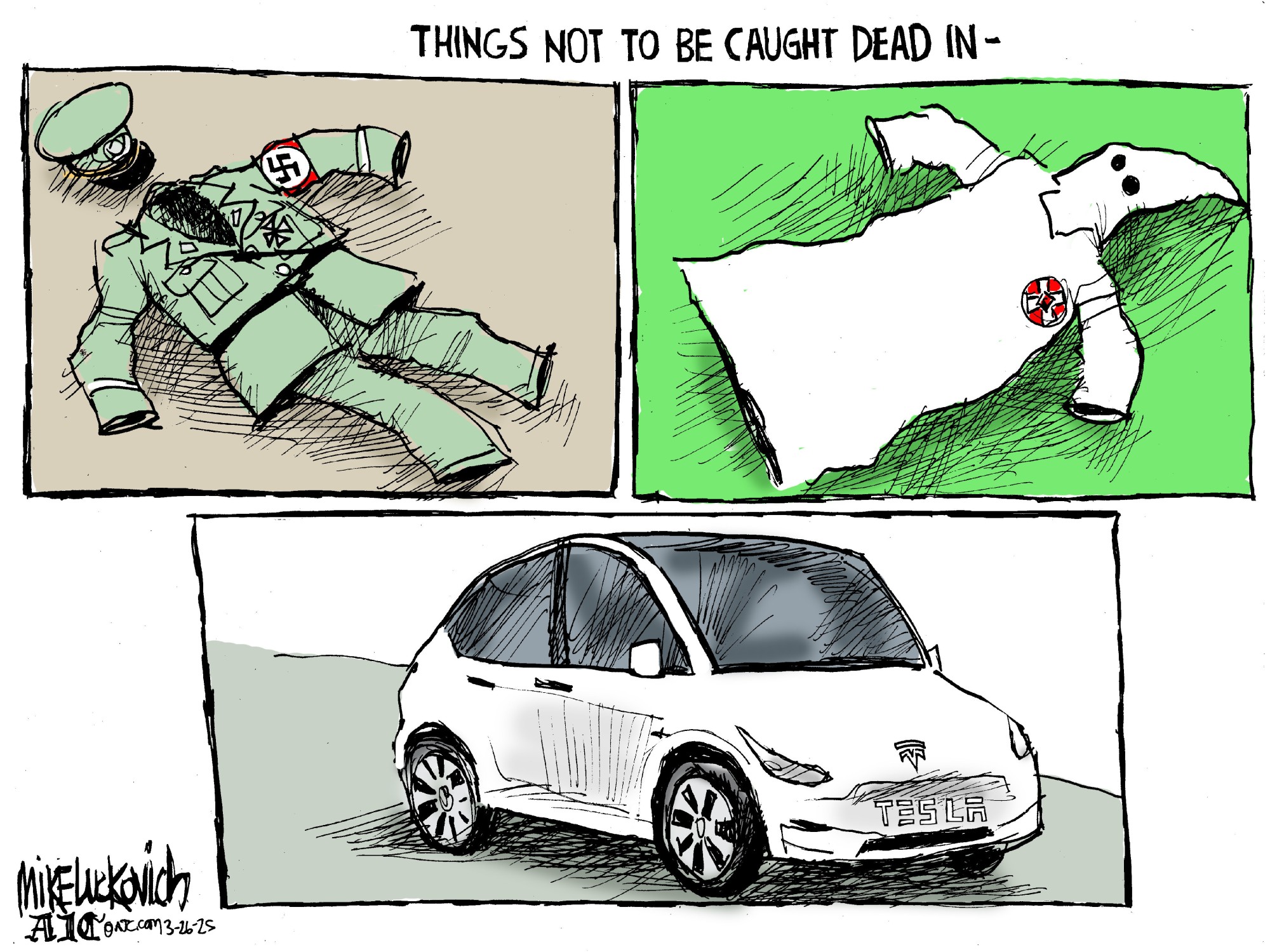 The Latest Political Cartoons From Mike Luckovich