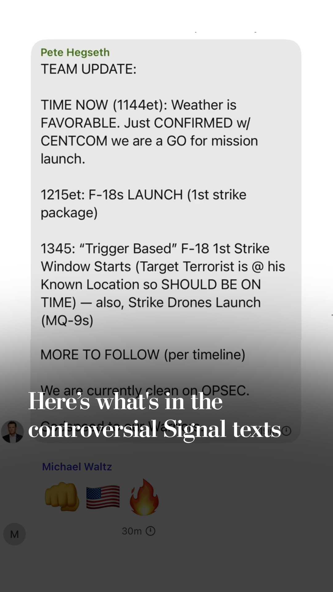 Here’s what’s in the controversial Signal texts