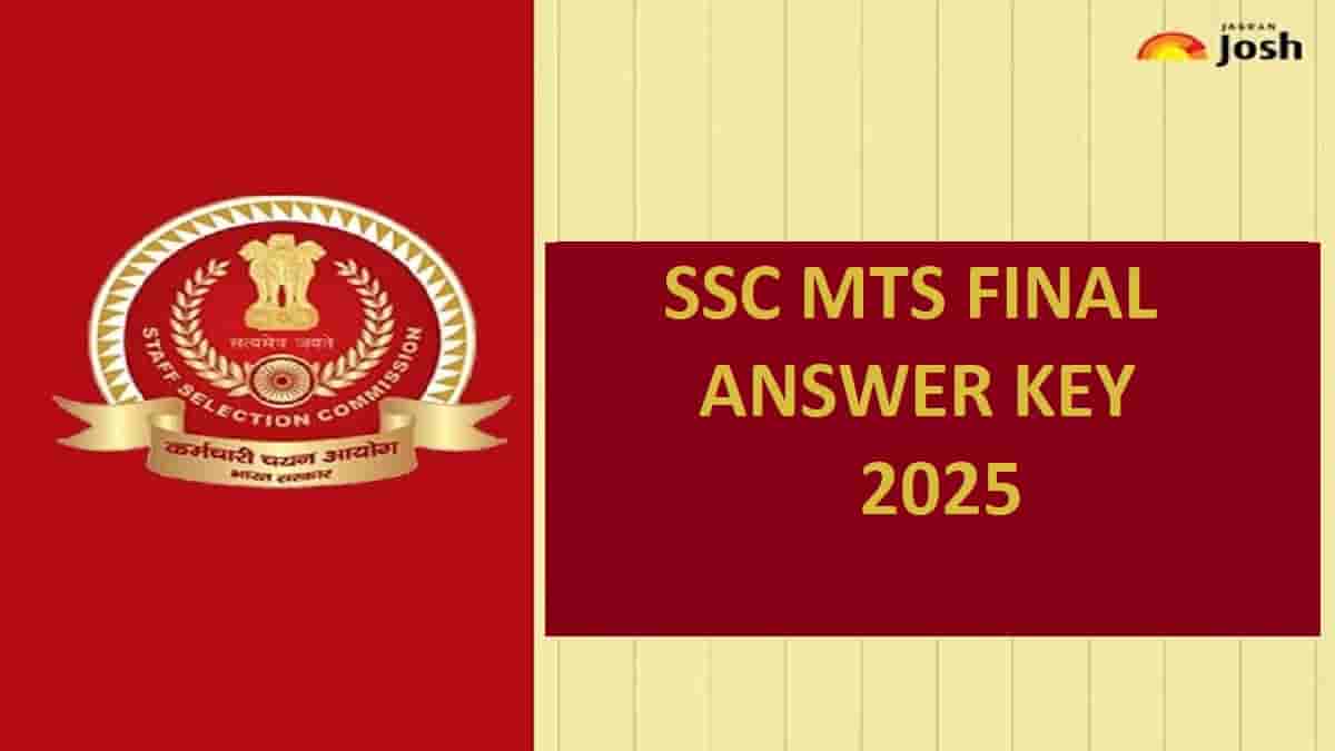SSC MTS Final Answer Key 2024-2025 OUT at ssc.gov.in: Download Response ...