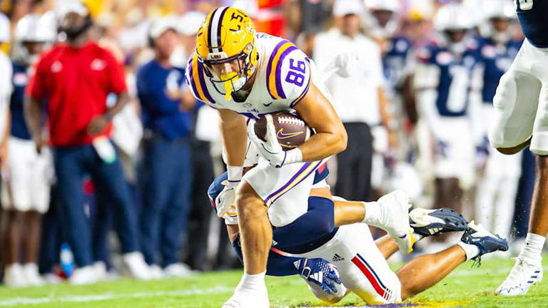 30 Days of Colts Fits: TE Mason Taylor, LSU