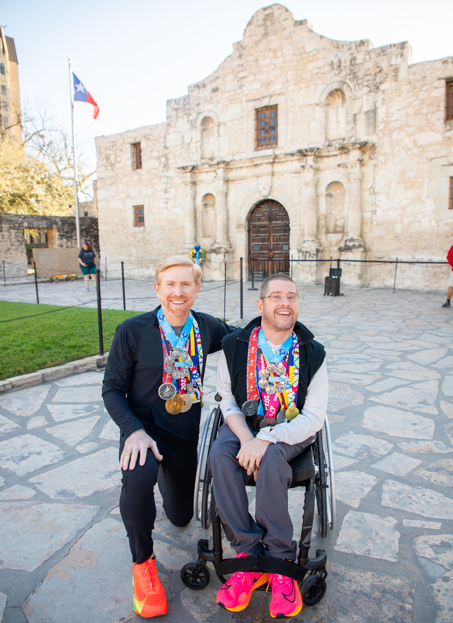How two friends from San Antonio just made marathon history