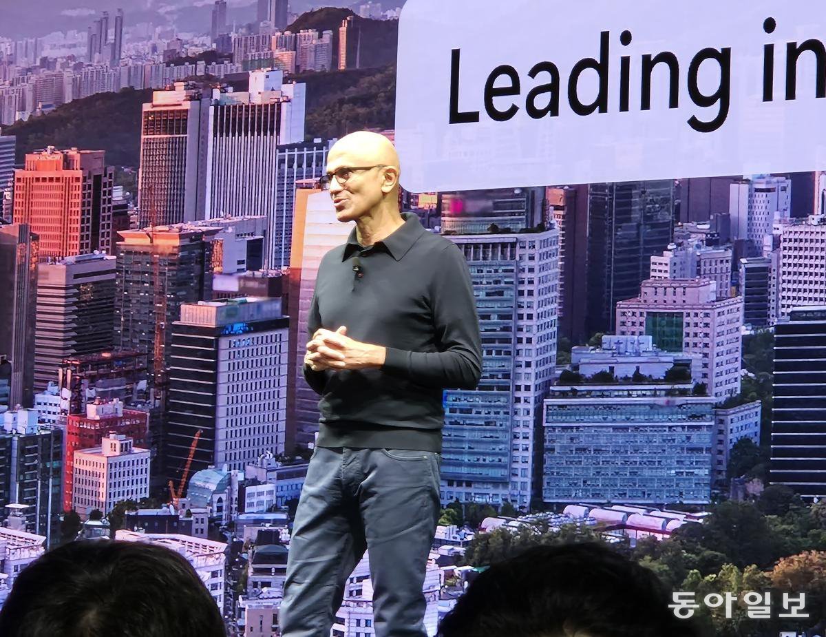 MS CEO “韓 AI 인재양성-문해력 향상 돕겠다”