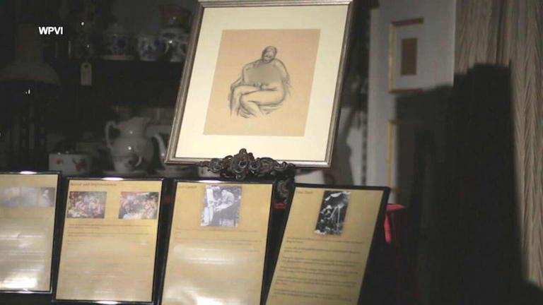 Woman finds alleged $12 Renoir drawing at Pennsylvania auction