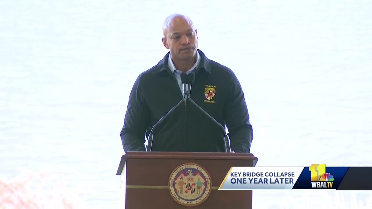 Key Bridge collapse ceremony honors lives lost