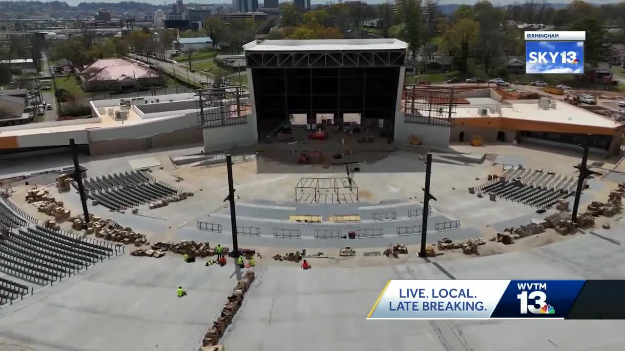 'It's getting bigger and bigger': Coca Cola Amphitheatre two months ...