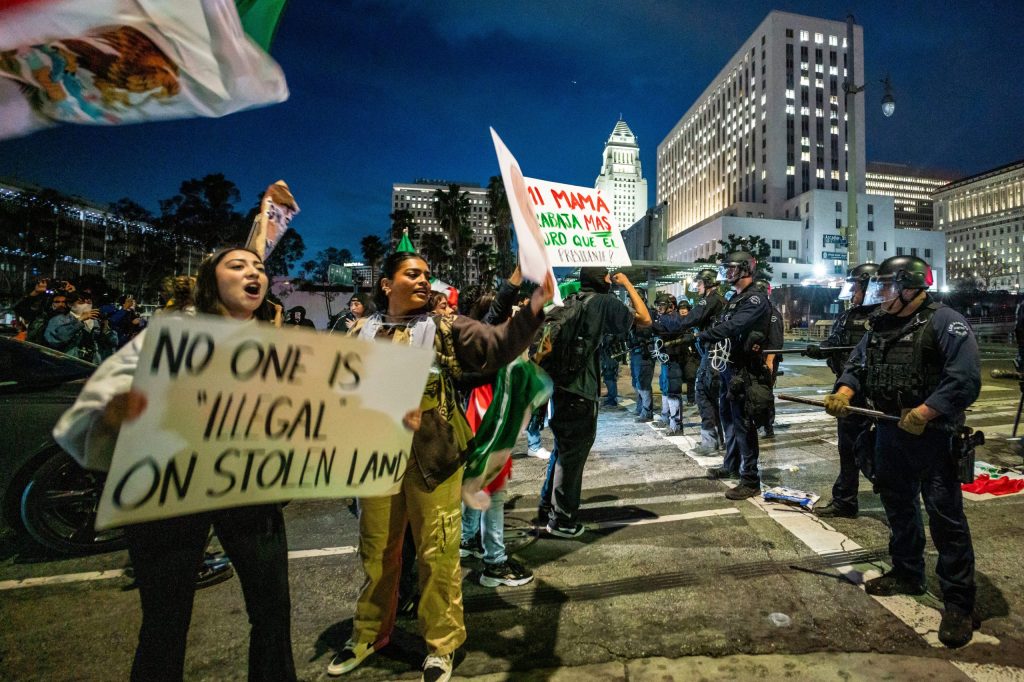 ICE Raids Spark Protests in DTLA