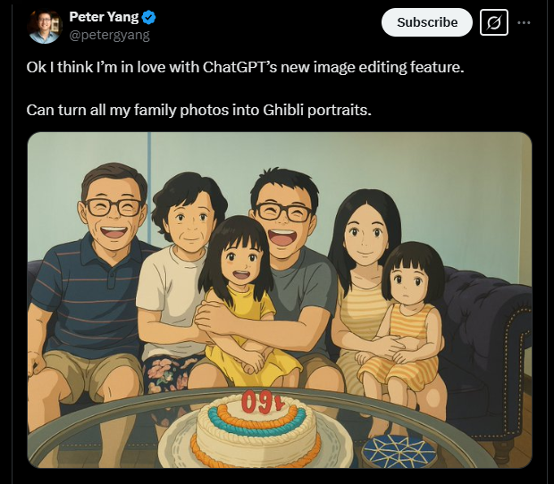 OpenAI CEO Responds to ChatGPT Users Creating Studio Ghibli-Style AI Images