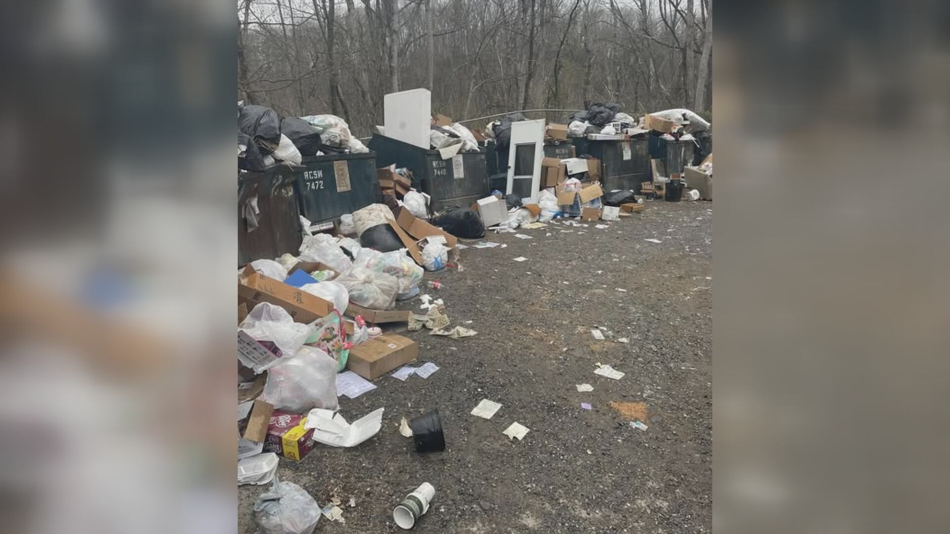 Rockbridge County trash collection sight sees overflow issue