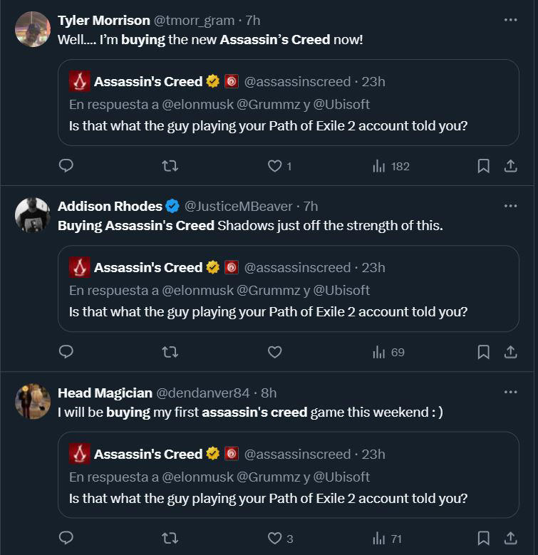 Assassin’s Creed Shadows: Ubisoft responde a Elon Musk y a personalidad ...