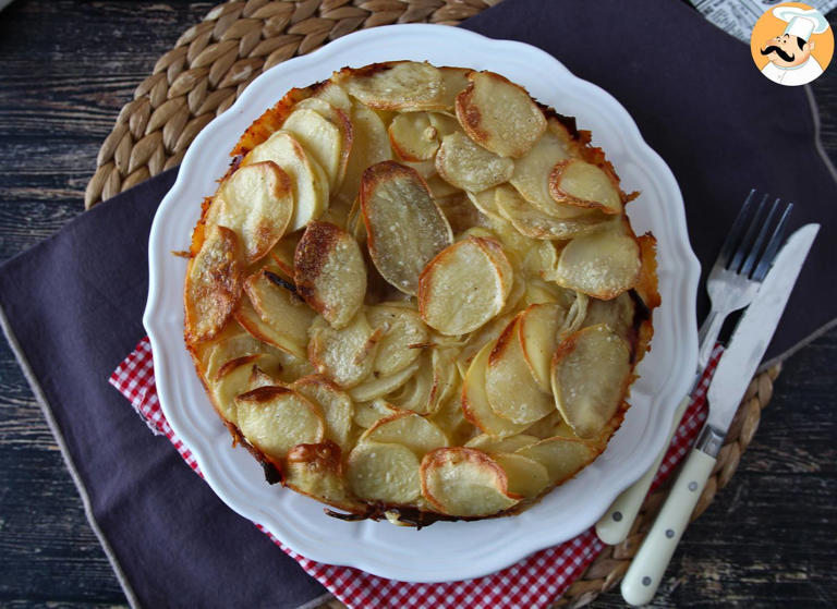 Raclette potato cake - video recipe!