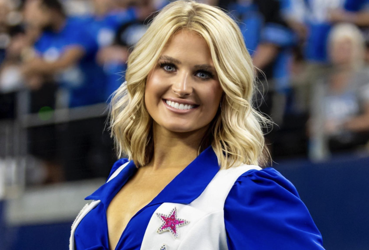 'Stunning' Cowboys Cheerleader Turns Heads With Wedding Outfit