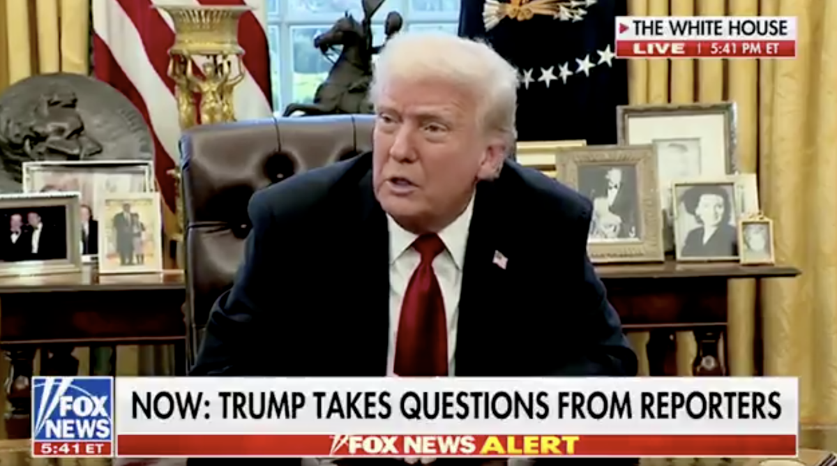 President Trump Made Fun Of White House Reporter's Outfit