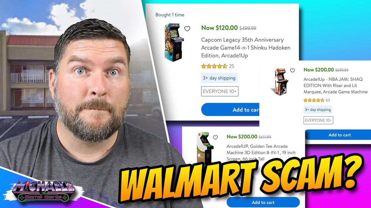 Arcade1Up Walmart Scam