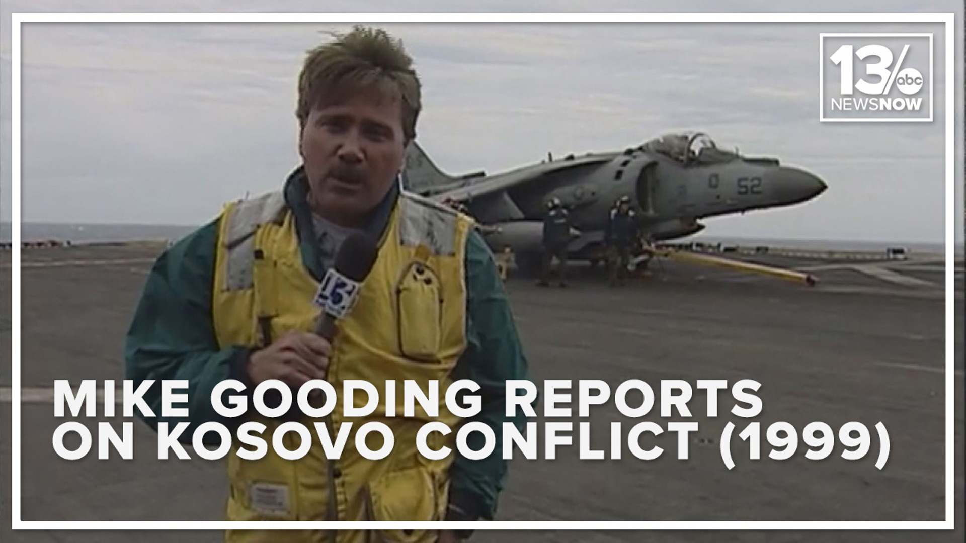 Mike Gooding reports on the Kosovo conflict (1999)