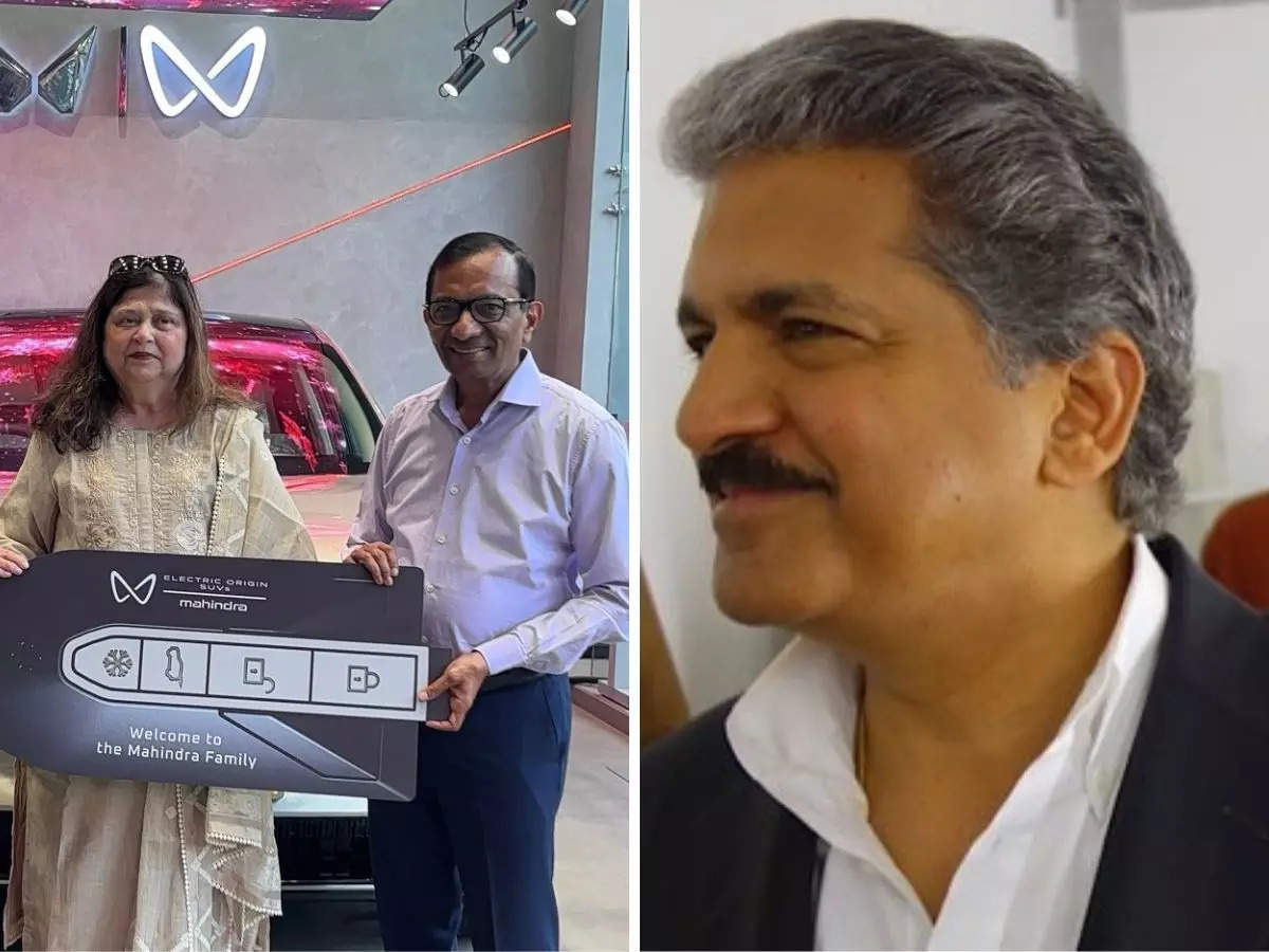 Anand Mahindra gets emotional as the IITian who built Scorpio buys a ...