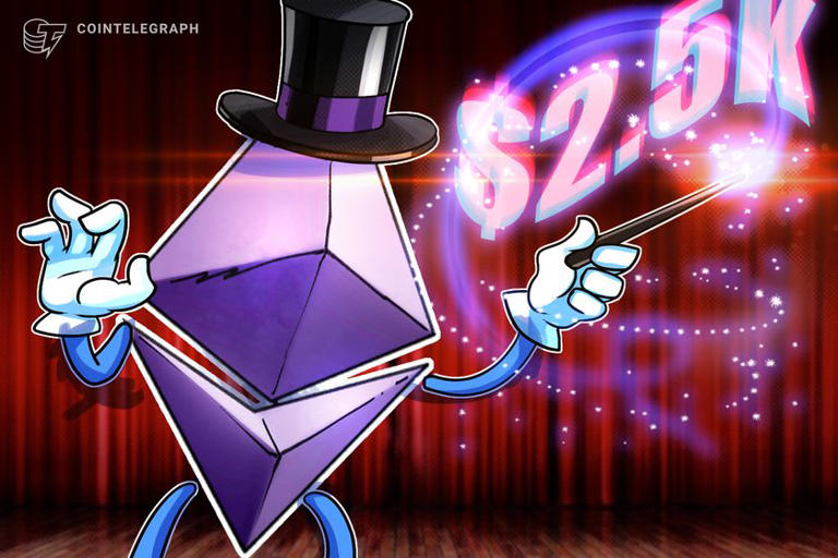 Ethereum’s (ETH) path back to $2.5K depends on 3 key factors