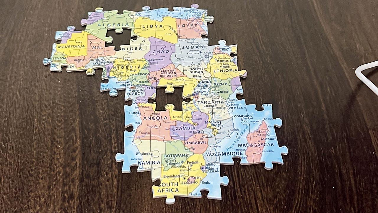 Know your geography? Challenge yourself by solving this world map puzzle