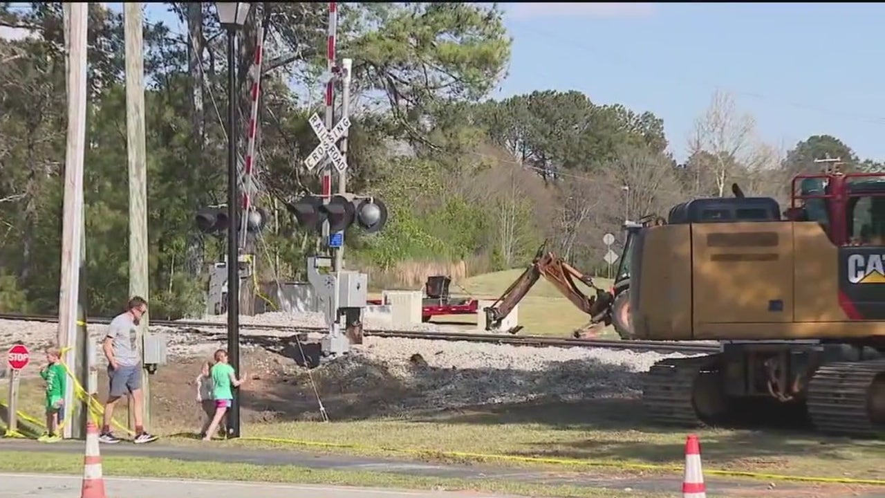 Tyrone train derailment may have been caused by loose, missing rail piece