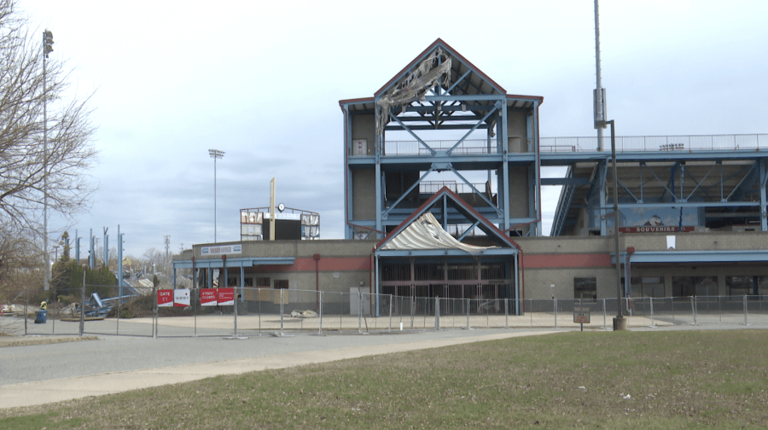 ‘Just heartbreaking’: Demolition of McCoy Stadium underway