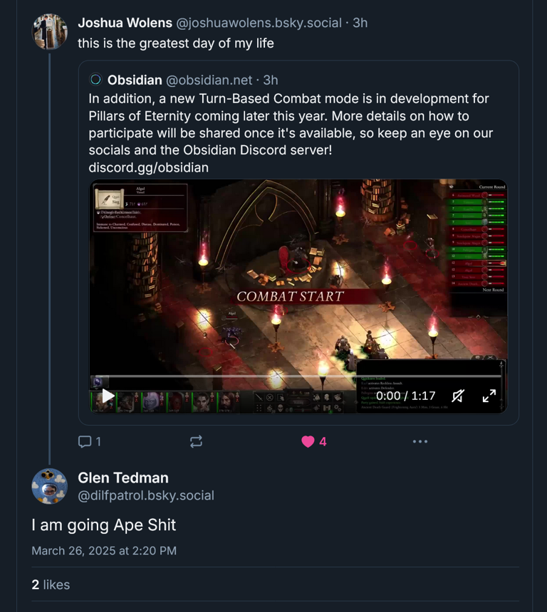 Pillars of Eternity is getting turn-based combat to mark its 10th ...