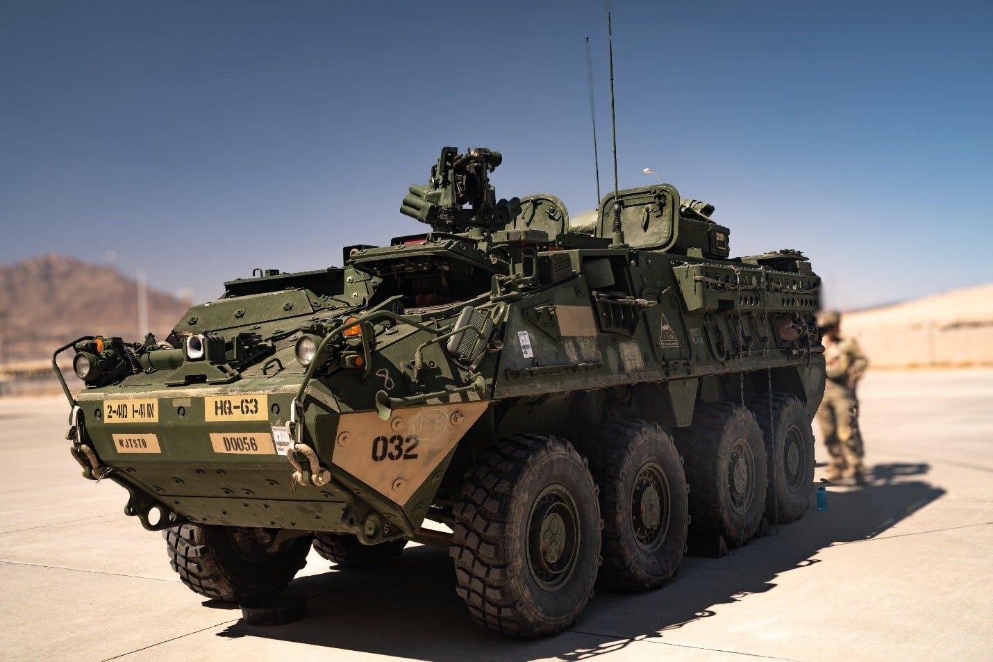 US Army Stryker armored fleet rolls into El Paso, West Texas to boost ...