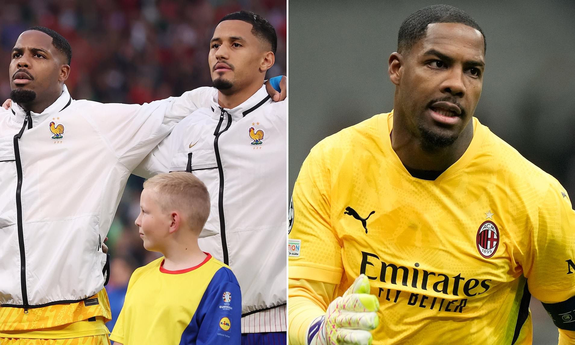 Two Premier League sides 'are monitoring' AC Milan goalkeeper Mike ...