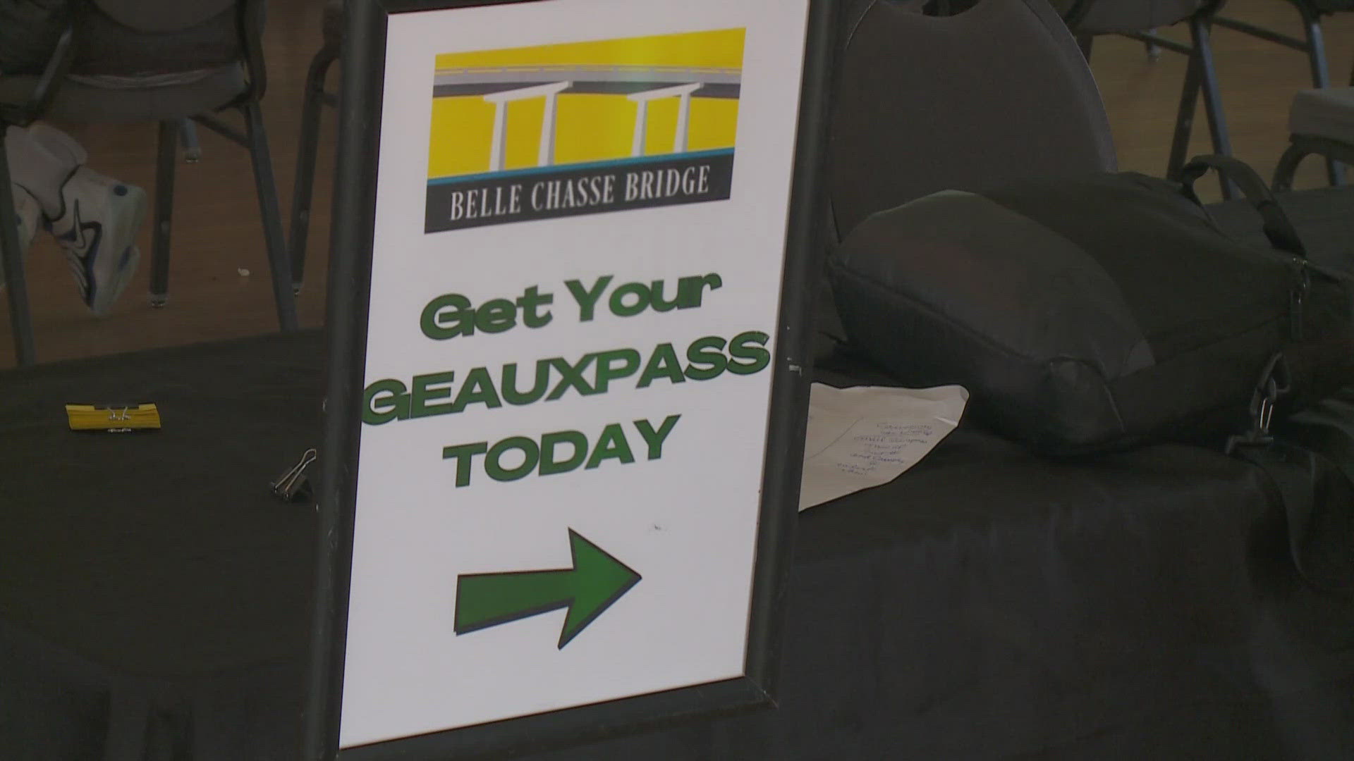 GeauxPass registration draws crowd as Belle Chasse Bridge tolls near