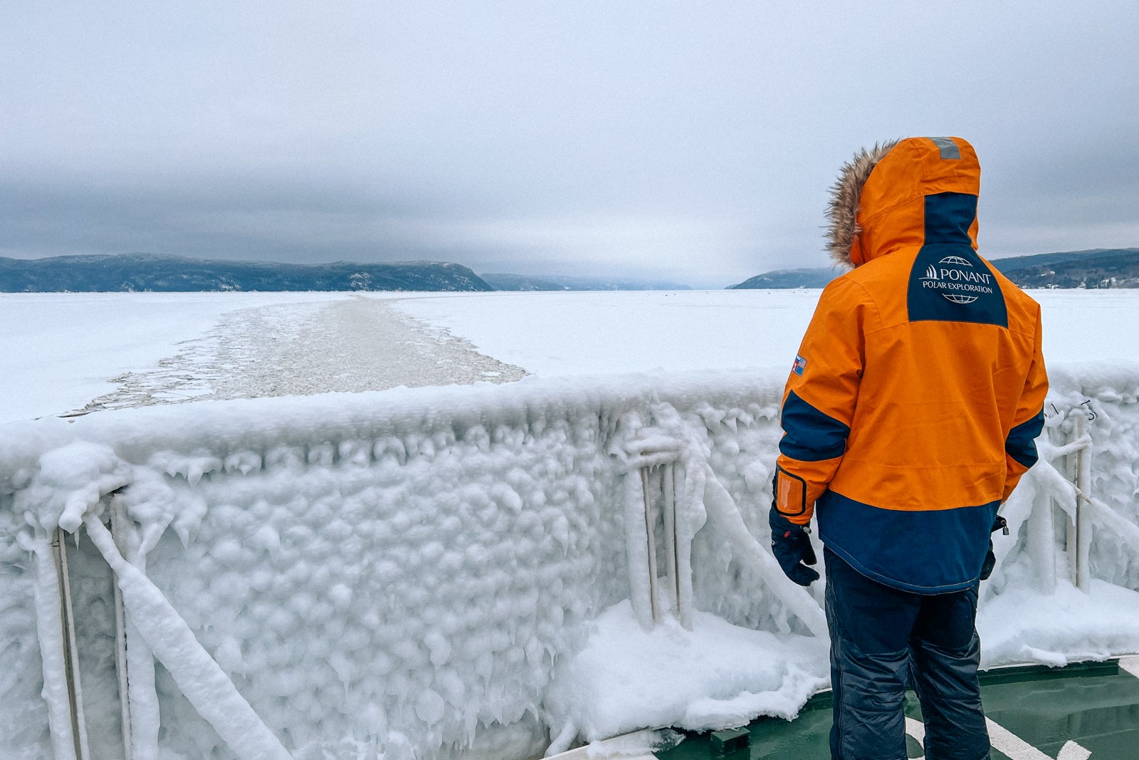 Epic ice and snowy adventure: What it's like on the first winter ...