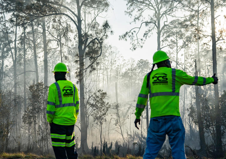 Homes, property saved as Naples neighborhood evacuates during brush fire