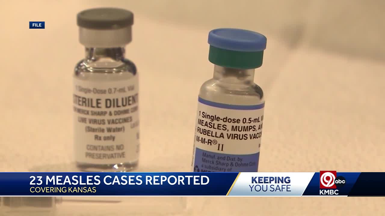 23 cases of Measles confirmed in western Kansas