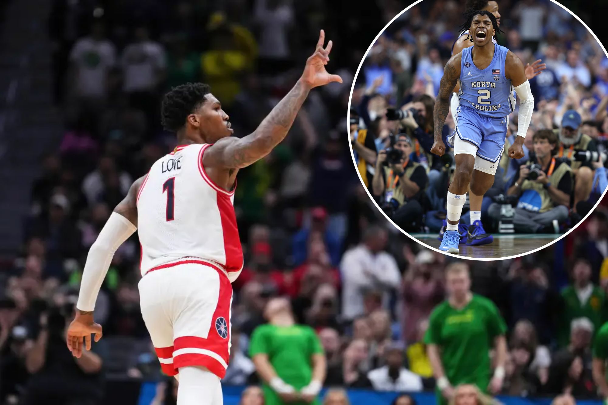 Caleb Love has another chance to torment Duke in March Madness: ‘Not ...